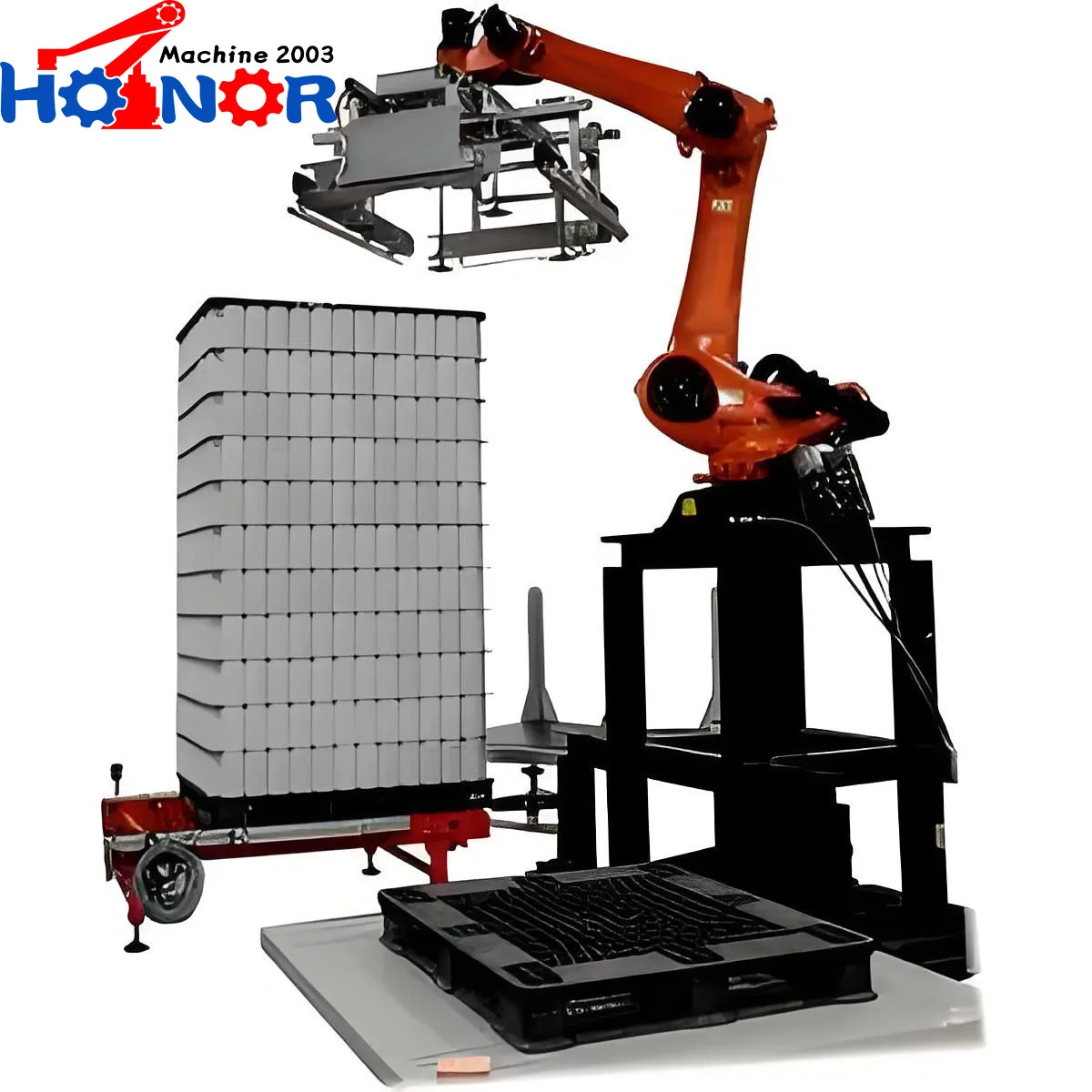 Surprise Price Robot Palletizing Equipment Robot Palletizer For Carton Packaging Machine - Buy ...