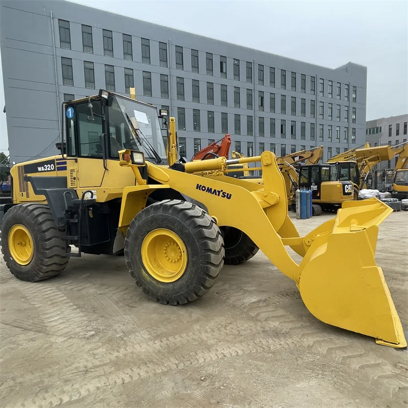 Original Wa 320-5 Komatsu Wa470 Front Loader Used Japan Komatsu 320-5 ...