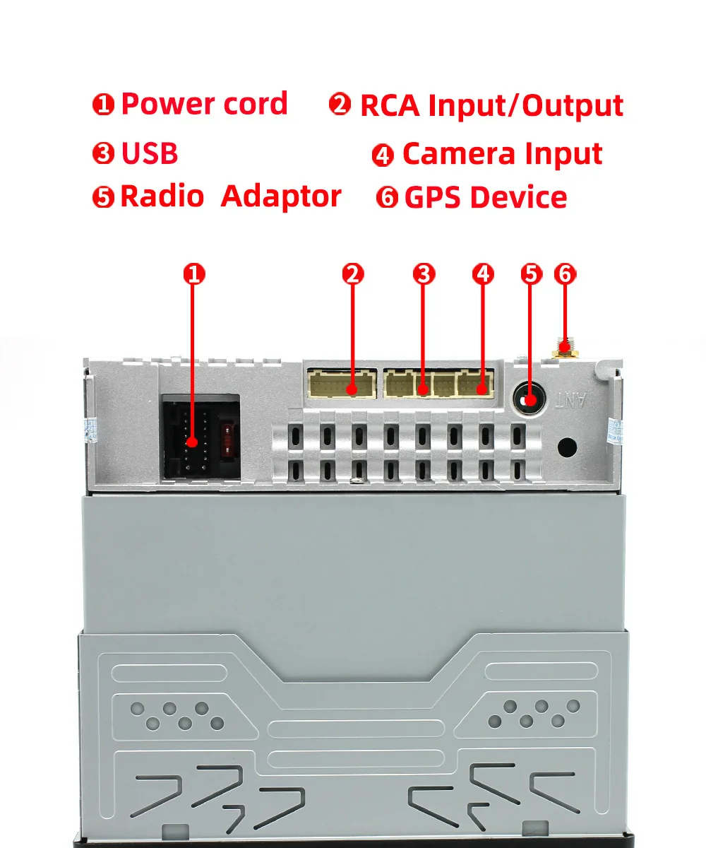 1 Din Android Car Radio - Universal MP5 Player with BT/GPS/WIFI