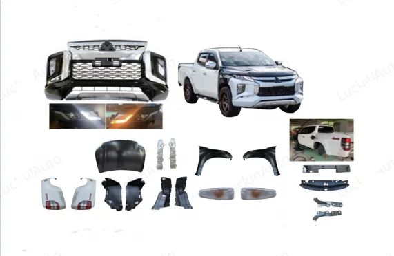 LuckinAuto Bodykit for Mitsubishi Triton L200 2015 to 2020 L200 DRL ...
