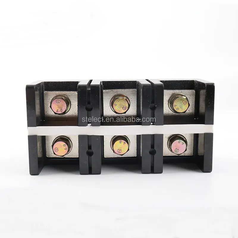 TC-6003 600A 600V Black Barrier PCB Terminal Block High Current ...