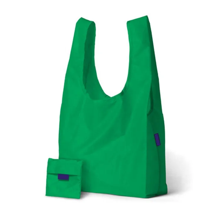 Custom Carry Small Foldable Pocket Tote Rpet Polyester