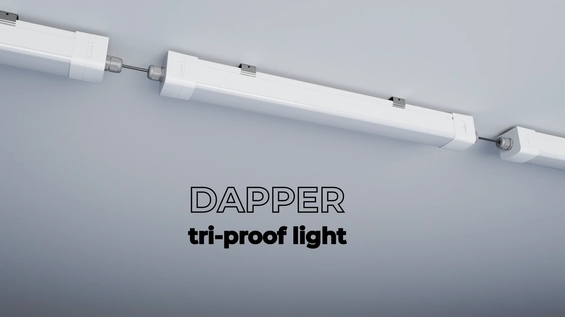 Ledlucky High Quality Ip65 Waterproof Tri-proof Light 0.6-1.5m Batten ...