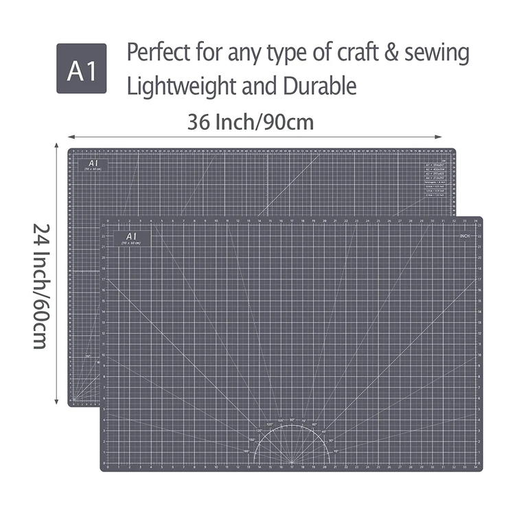 36x24inch A1 Self Healing Cutting Mat - High Quality PVC