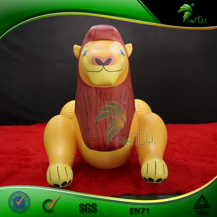 Hongyi Custom Inflatable Lion For Cartoon Addict Lion Pooltoy - Buy ...