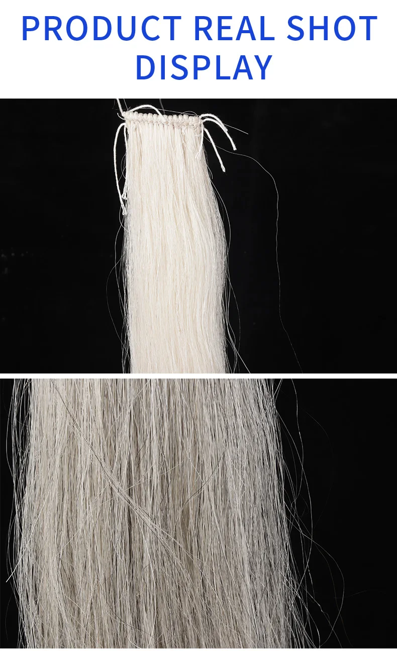 Black Horse Hair Clip In Forelock Horse Racing Extension For Sell Hot ...