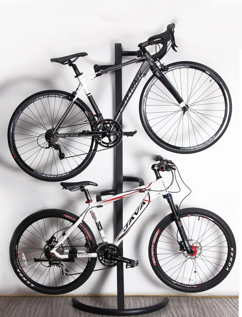 Bicycle Floor Parking Rack - Store & Display Mountain Bikes