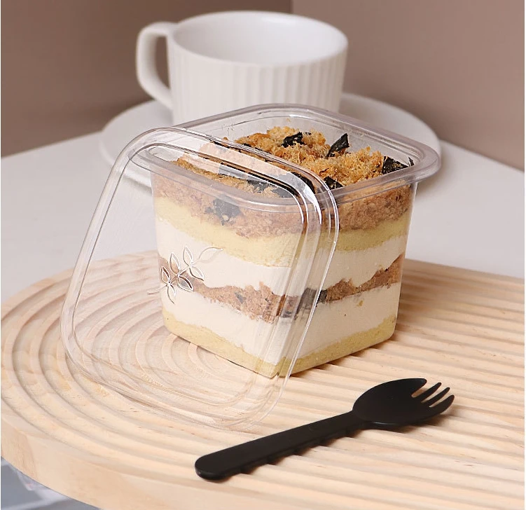 Transparent Mousse Pudding Cup - Eco Friendly & Disposable