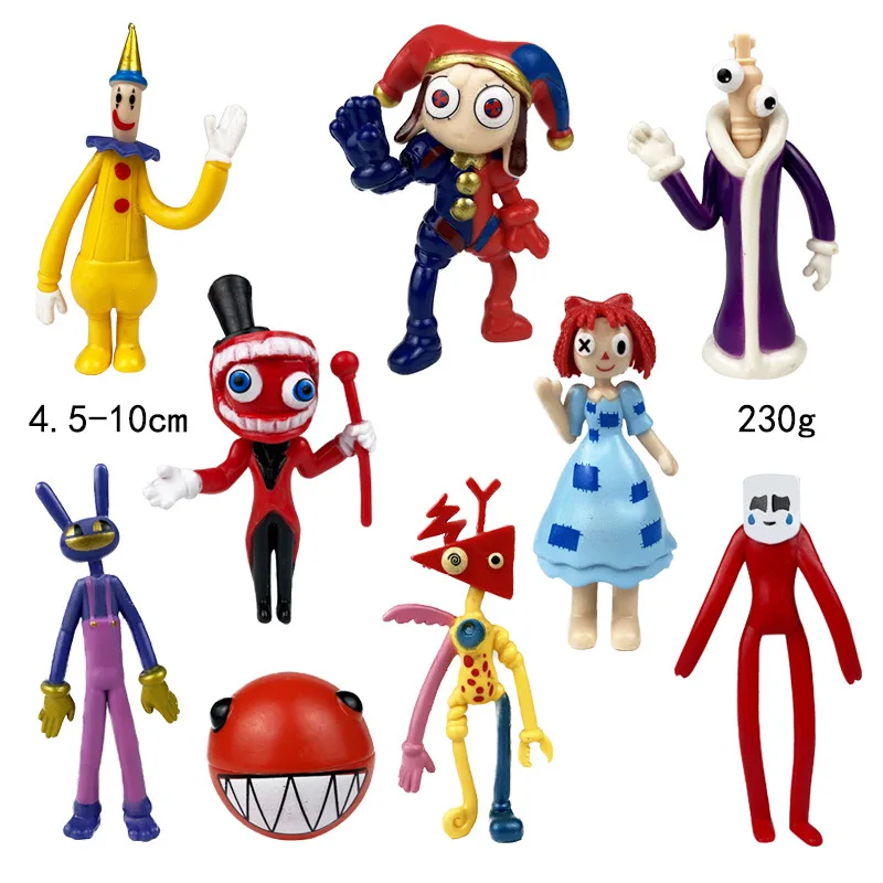 Linda The Amazing Digital Circus Pvc Toy Joker Pomni Jax Digital Circus ...