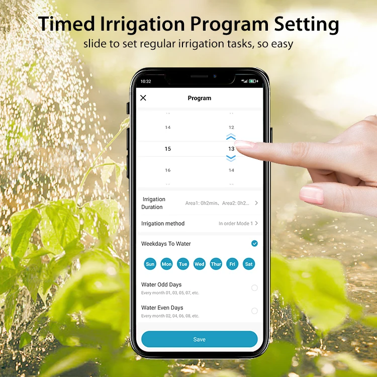 Tuya Smart Garden Irrigation Remote Control Watering 16 Zones Wifi ...