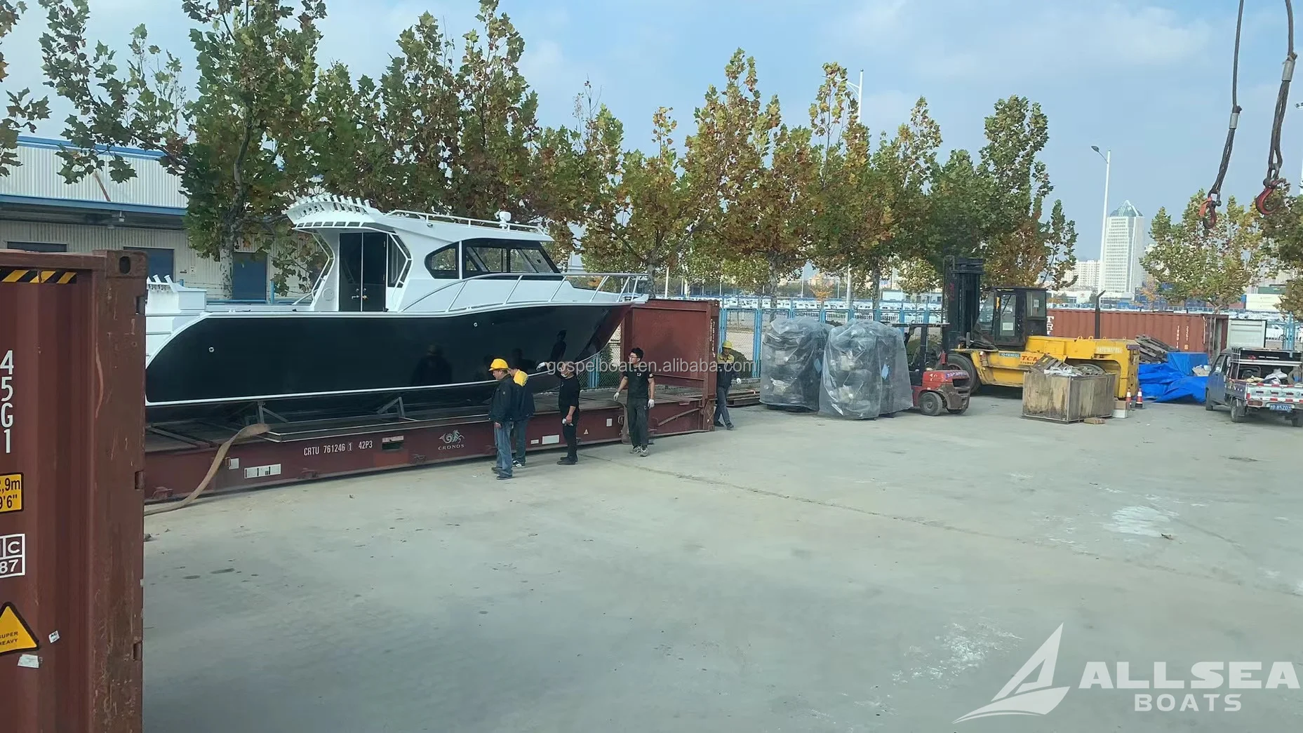 Chinese Boat 9m Profisher Aluminium Fishing Boat Cabin Cruiser Aluminum ...