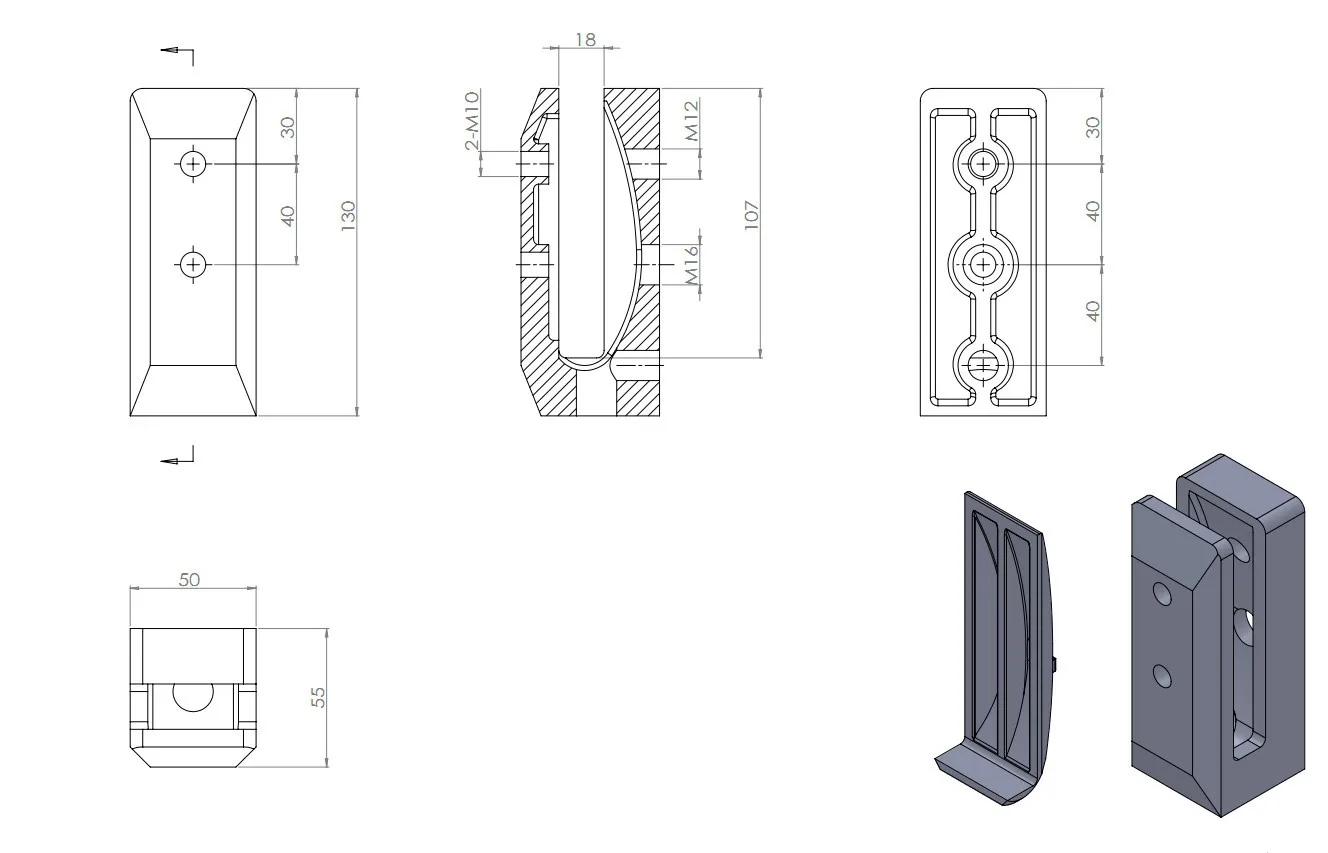Metal Stair Railing Side Mount Fixing Deck Railing - Buy Side Fixing ...