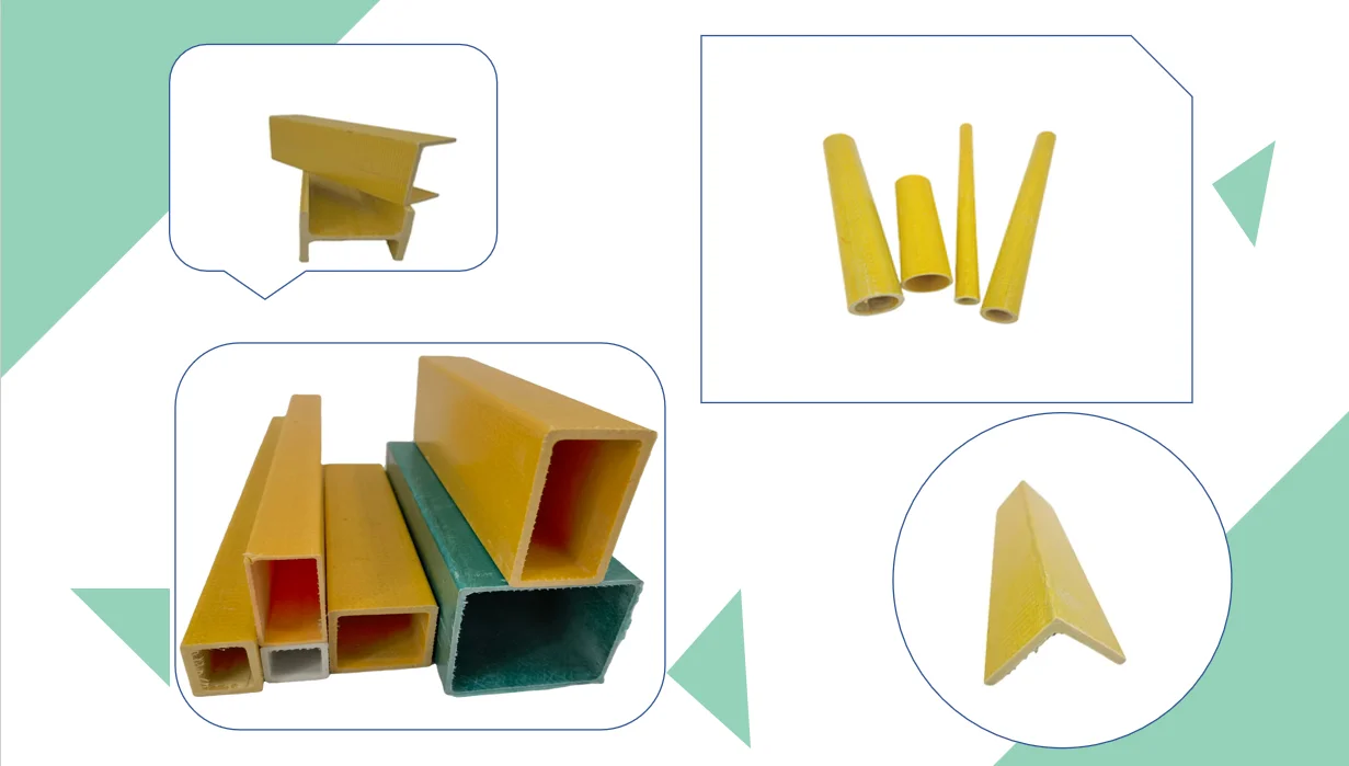 Frp Pultrusion Plastic Structural Beams Plastic High Strength ...