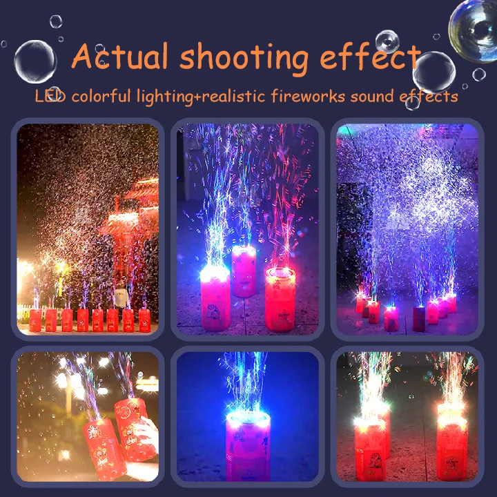 Christmas Hot Selling Toy Fireworks Bubble Machine Electronic ...