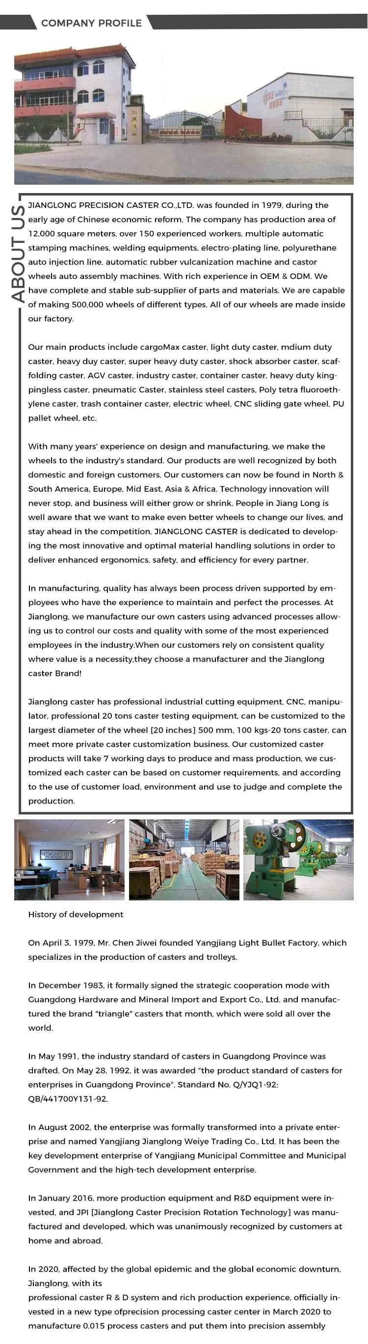 Mobility Shipping Container Castor Wheels - Durable & Customizable