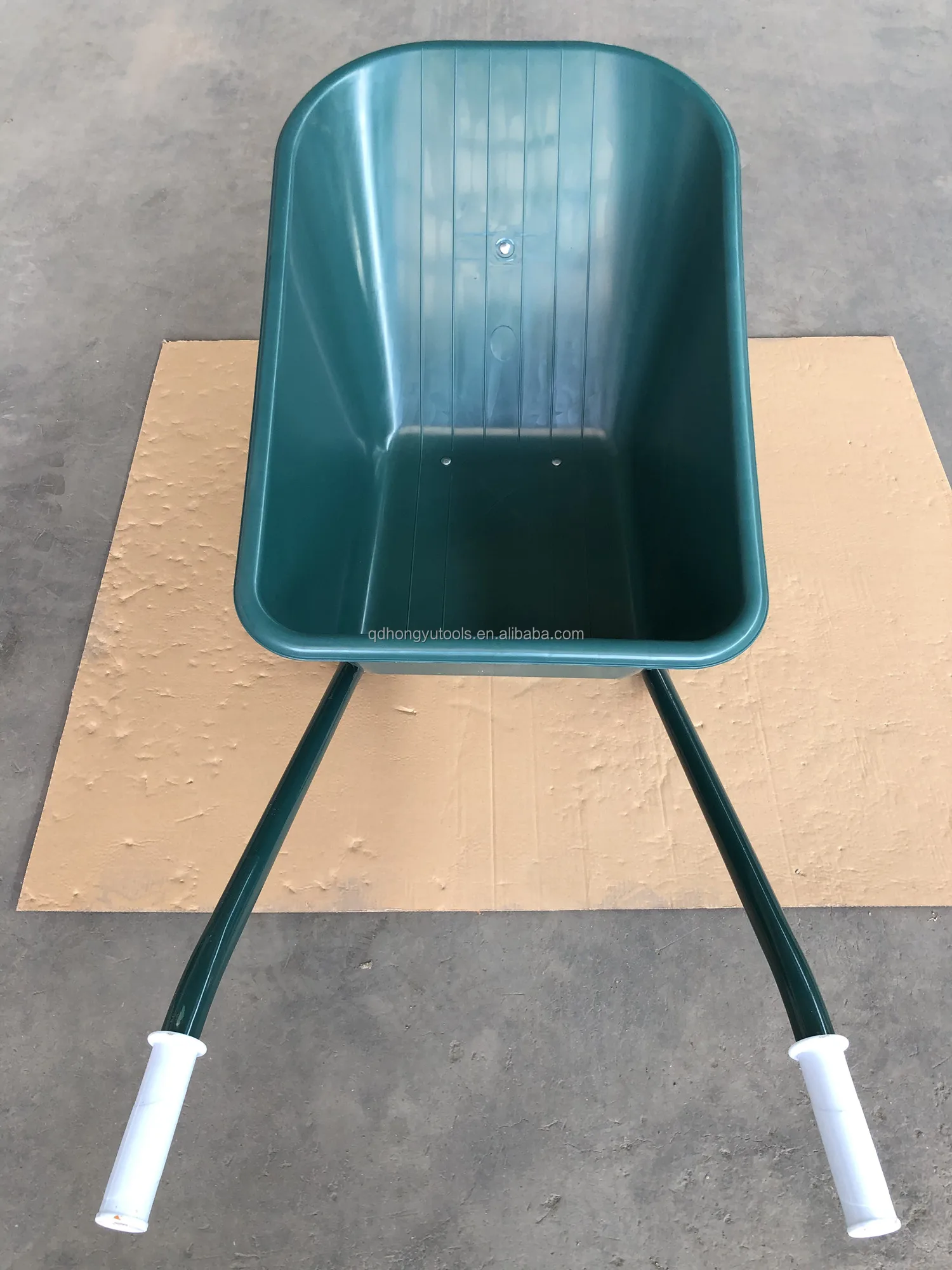 Heavy Duty Wheelbarrow - Steel Frame + 6 Cu. Ft Poly Tray| Alibaba.com