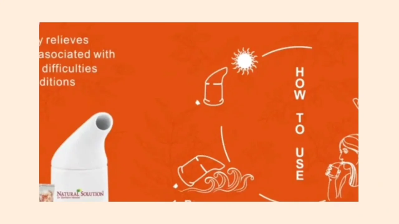 Easy To Use Ceramic Salt Inhaler And Includes Pure Himalayan Pink Salt ...