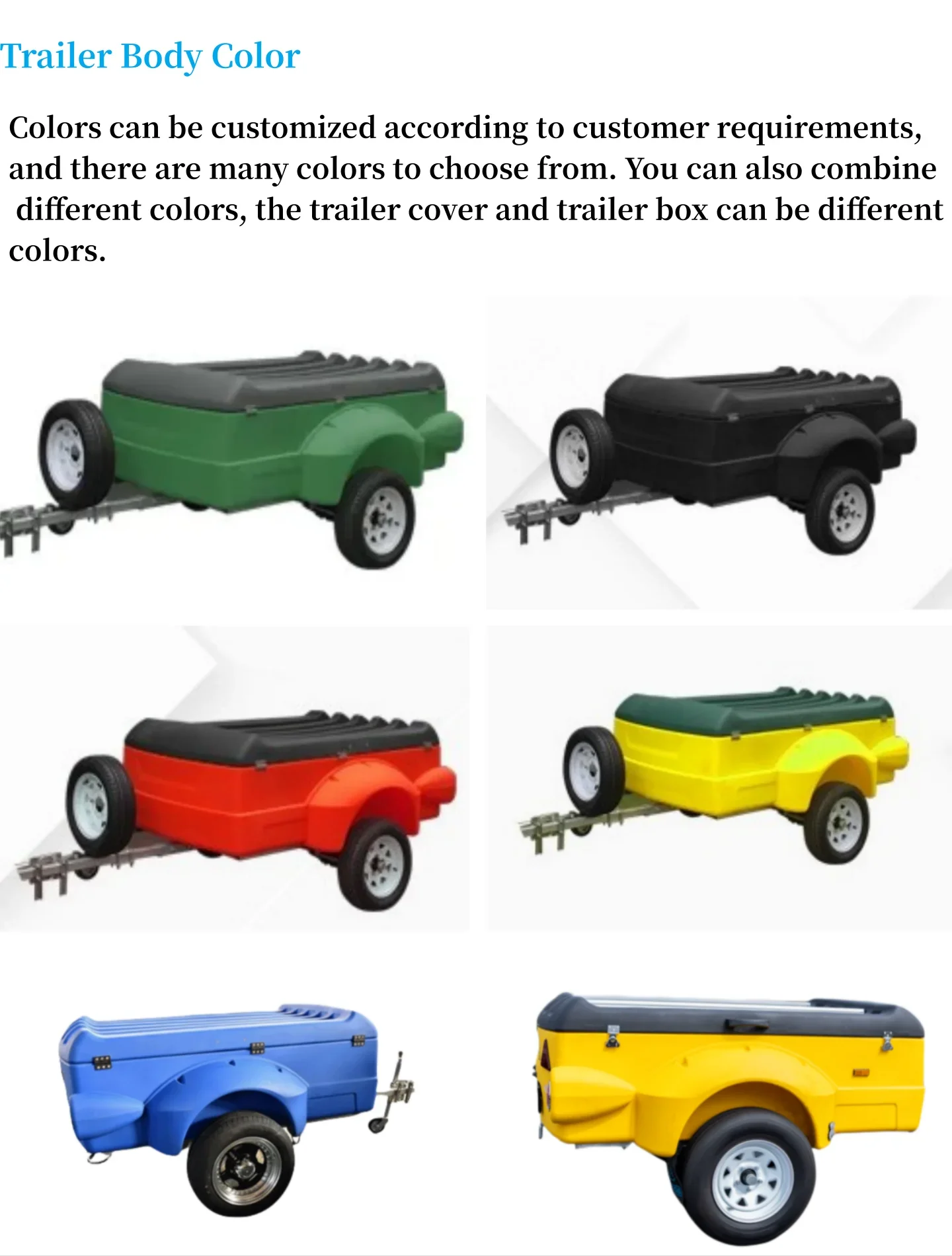 Caravan Camp Trailer - Lightweight and Waterproof Travel Trailer