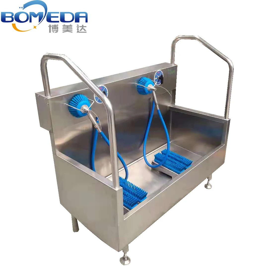 Manual Boot Wash Station Boot Scrubbers And Boot Washer Units - Buy ...