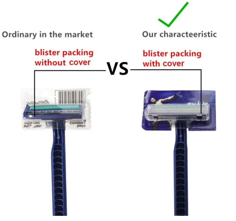 Disposable Twin Blade Razor - Efficient Shaving Solutions