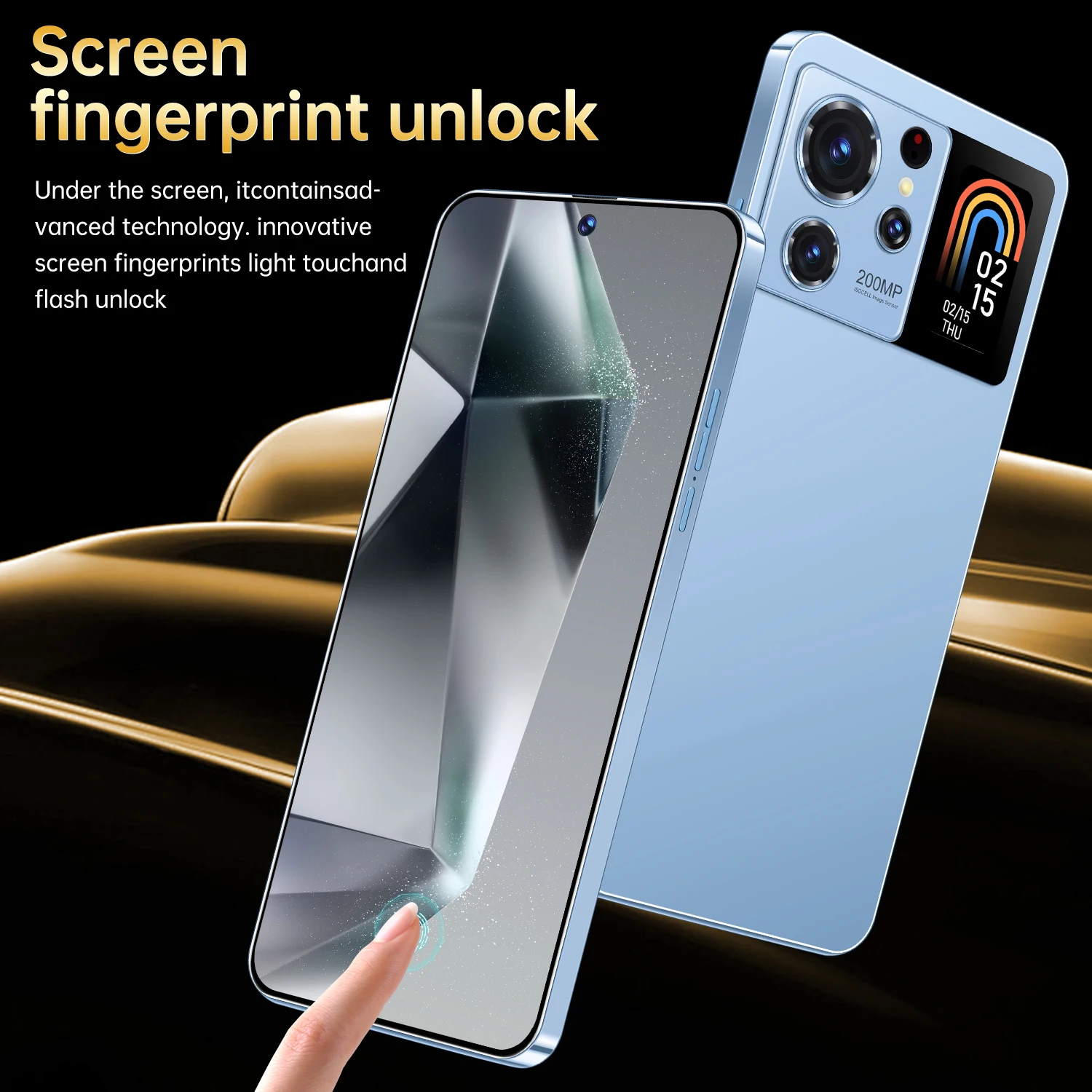 New Design Original Custom S24 Ultra Unlocked Cell Phone Big Screen 5G ...
