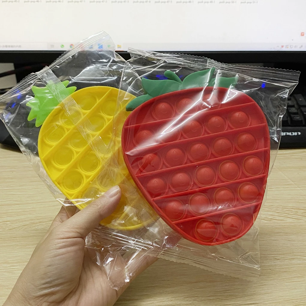 Fidget Jouet Brinquedo Sensorial Popping Squeeze Toys Children Poppers ...