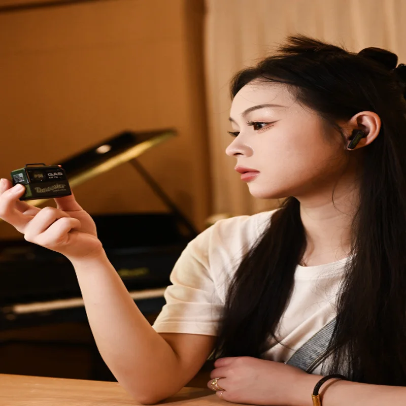 Dmooster D37 Blue-tooth Wireless Earphone Oil Drum Gamer Earphones Noise Reduction Extra Long ...