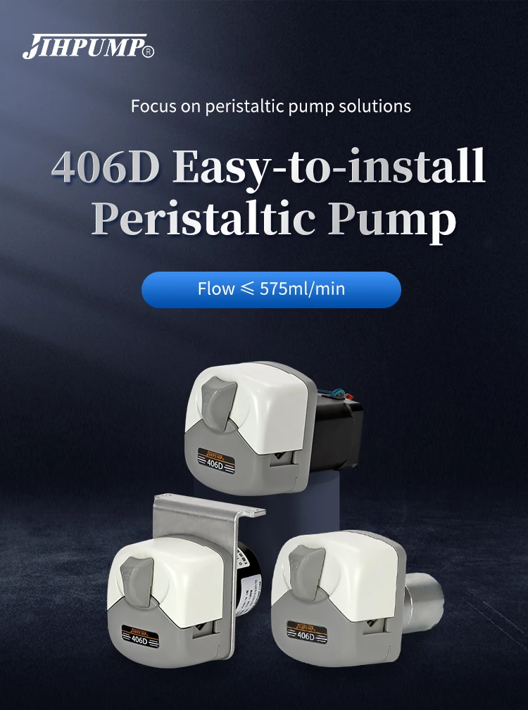 JIHPUMP Small 24V 220V Peristaltic Pump With BPT Tubing for Medical Reagent Dispensing| Alibaba.com