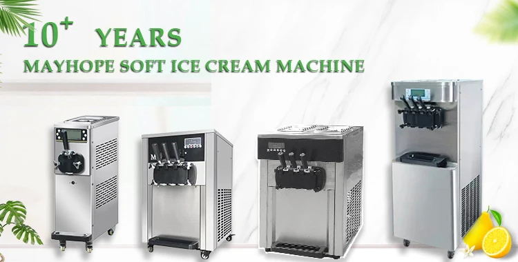 Maquina De Helado Suave Softeismaschine Icecream Machine Soft Ice Cream ...