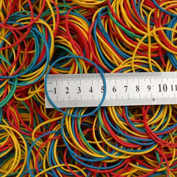 Customized Food Grade Rubber Band Multi-colored Wide Natural Rubber ...