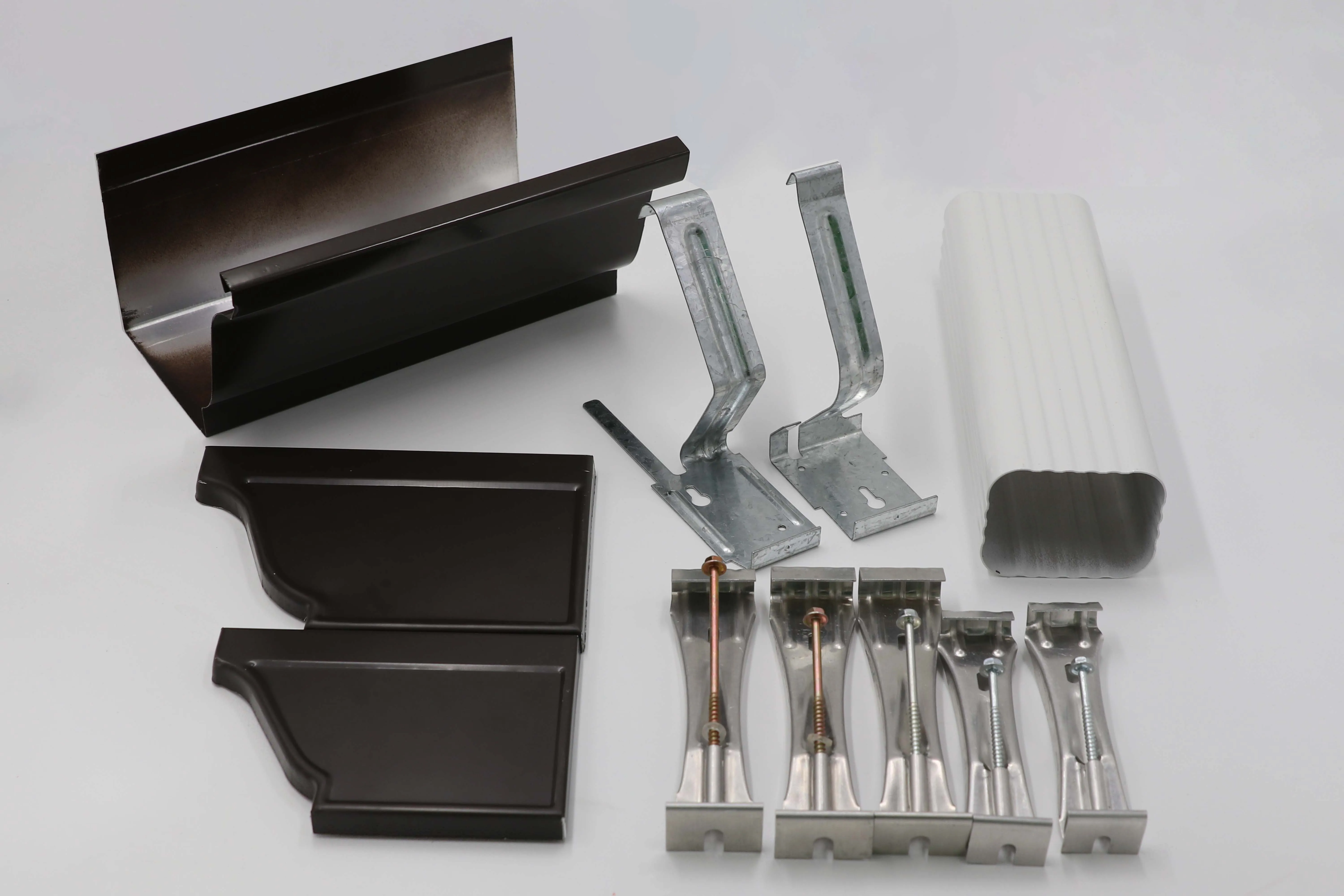 Heavy Duty Modern Aluminum 6 Inch K-style Rain Water Gutters - Buy K ...