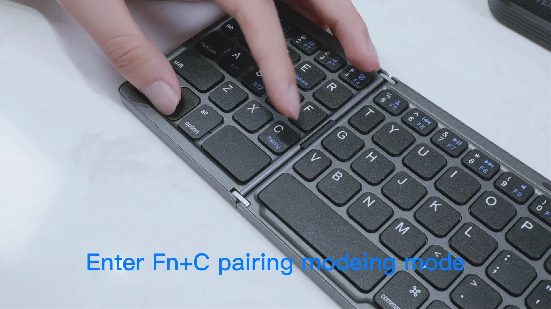 Foldable Wireless Keyboard German Spanish French English Usbc ...