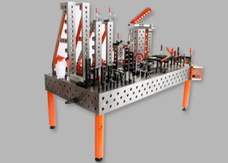 Factory Professional Nitride Coated Cast Iron Welding Table 3d Welding ...