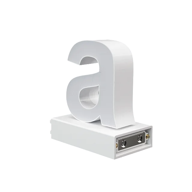 ABCMIX Magnetic LED Alphabets, Counter Display DIY LED Letter, Numbers ...