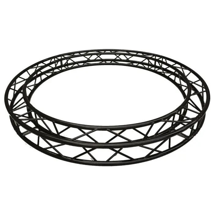 Roof System Light Aluminum Truss Circular Black Lighting Trussing Truss ...