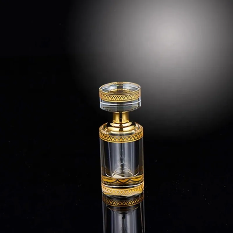 Custom Crystal Cap Attar 3ml 6ml 12ml Oud Oil Tola Sandblasting Crystal ...