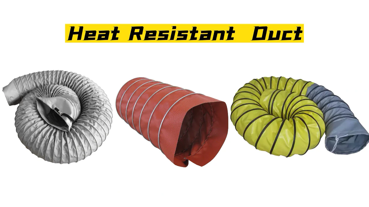 Heat Resisting Flexible Hose Ducting Hose Flexible Duct Hvac Mobile Air ...