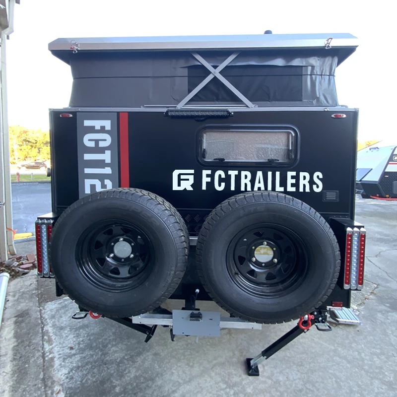 Mobile Camper Travel Trailer - Outdoor off Road Camping RV