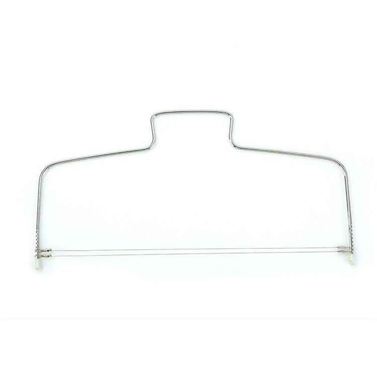 Adjustable Stainless Steel Double Wire Cake Layerer Slicer Machine ...