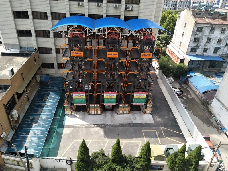 Vertical Parking Carousel System - Intelligent & Efficient