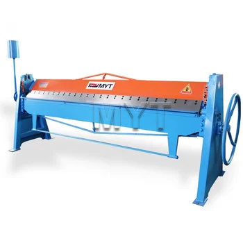 Galvanized Sheet Hand Bending Machine 1.5*2500 Manual Tdf Duct Folding ...