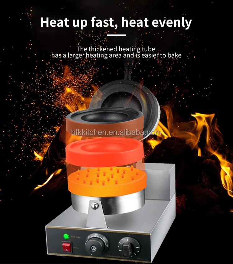 Ufo Burger Maker - Efficient Panini Gelato Press Machine