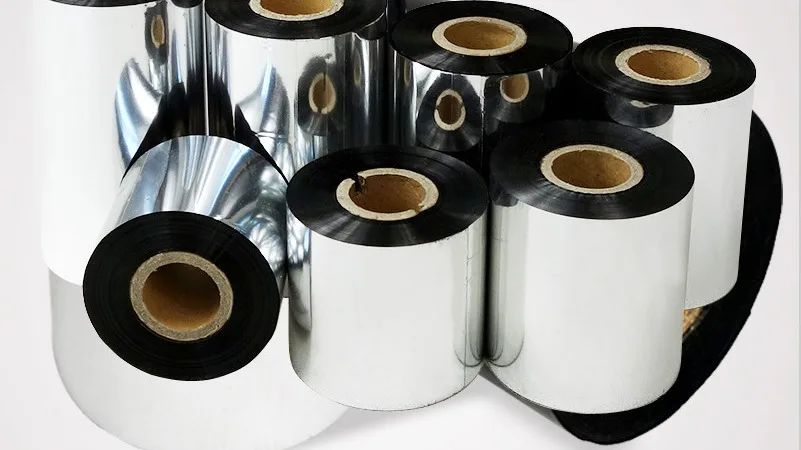 Printer Ribbons 40*300m Wash-care Resin Ttr Ribbon For Garment Label ...