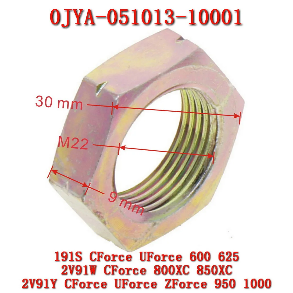 Cf950 Cf1000 Atv Utv Ssv Nut Cvtech Drive Pulley For 0jya-051013-10001 ...