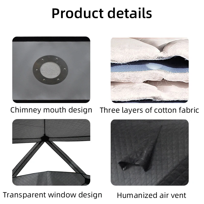 Customizable Large Outdoor Steaming And Steaming Portable Sauna Tent ...