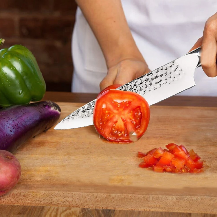 Fillet Knife 8 Inch 5cr15mov Japan Damascus Sushi Knife With Gift Box ...