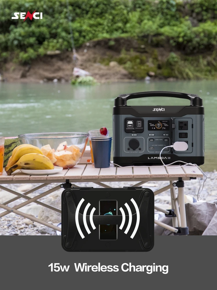 Senci Portable Power Station Lifepo4 Battery Power Supply 600W 1000w ...