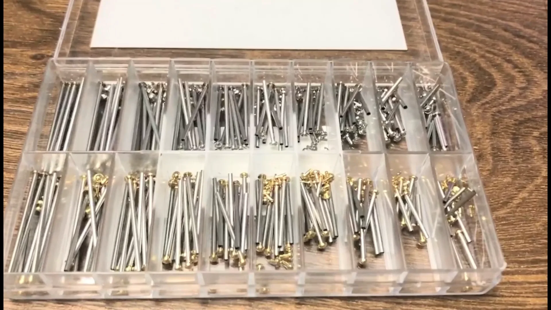 Stainless Steel Micro Watch Strap Band Screw Pin Tubes For Watch - Buy ...