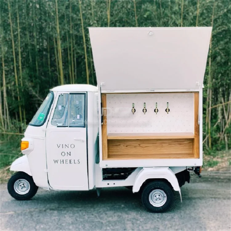 Mobile Bar Cart - Electric Tuk Tuk for Events & Weddings