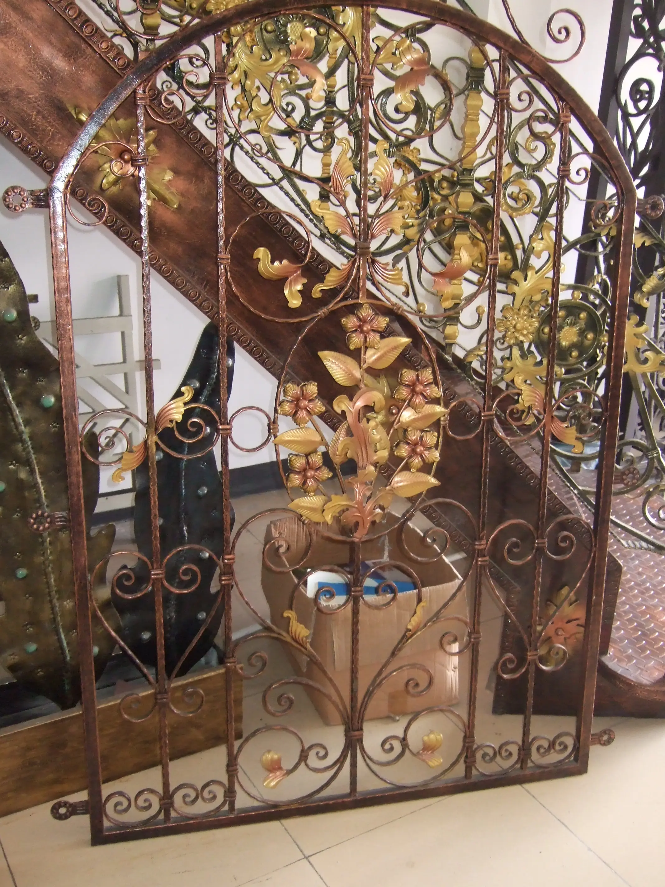 Balcony Design Wrought Iron Window - Prima's Customized Solutions